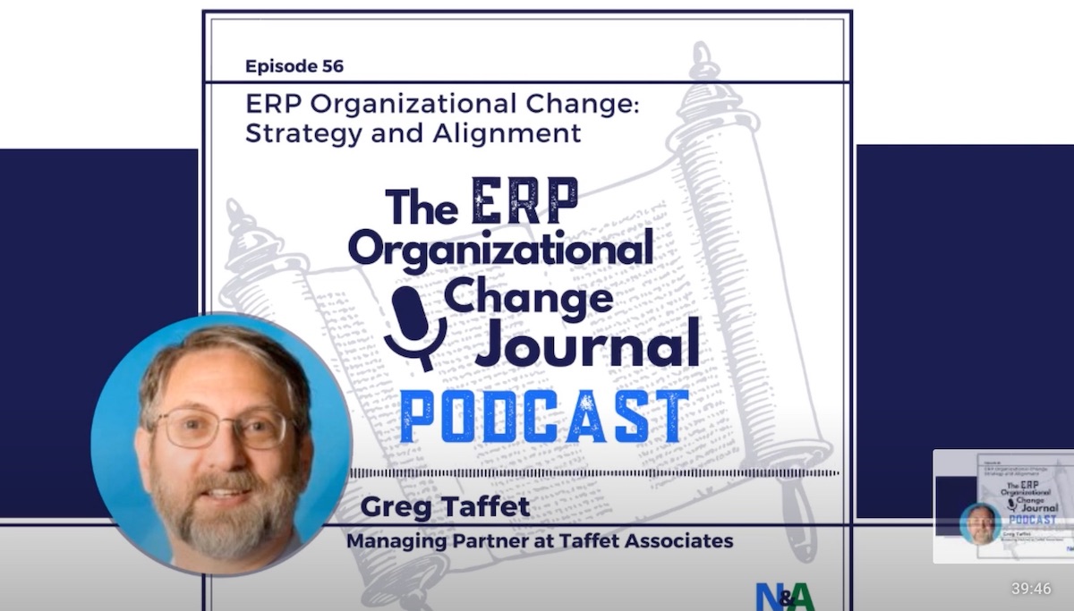 Episode 56: ERP Organizational Change: Strategy and Alignment with ...